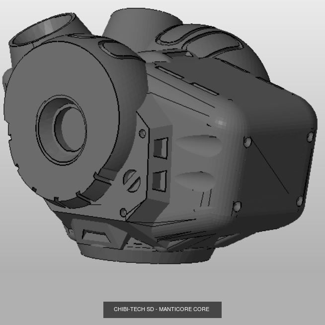 CHIBI TECH SD CORES 1 COLLECTION | CGTrader