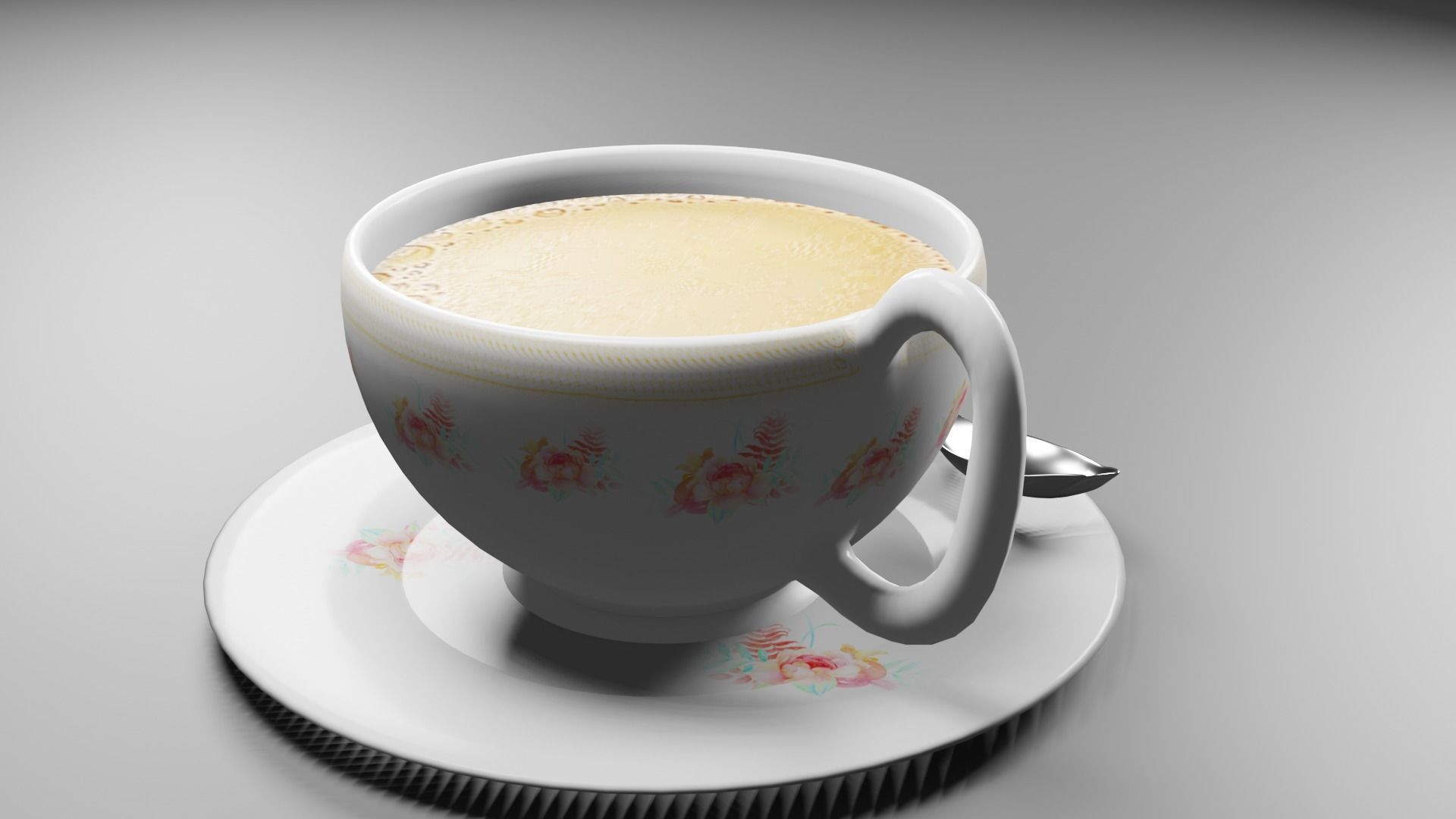 3D model tea cup VR / AR / low-poly | CGTrader