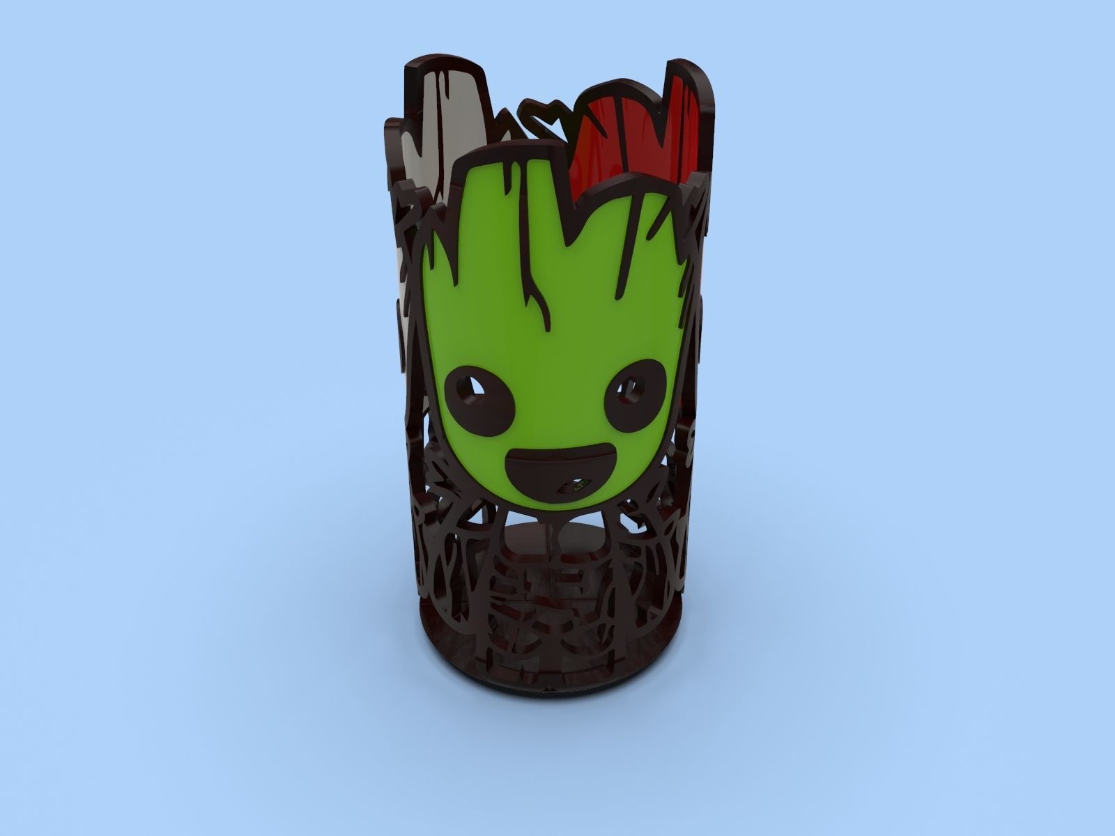 groot stand 3D model | CGTrader