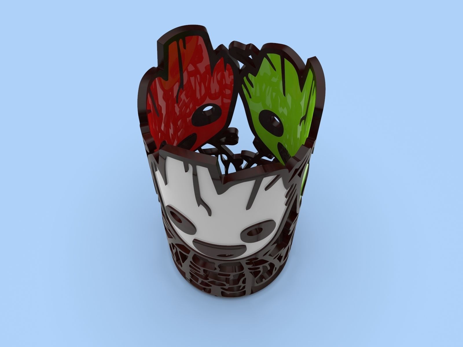 groot stand 3D model | CGTrader