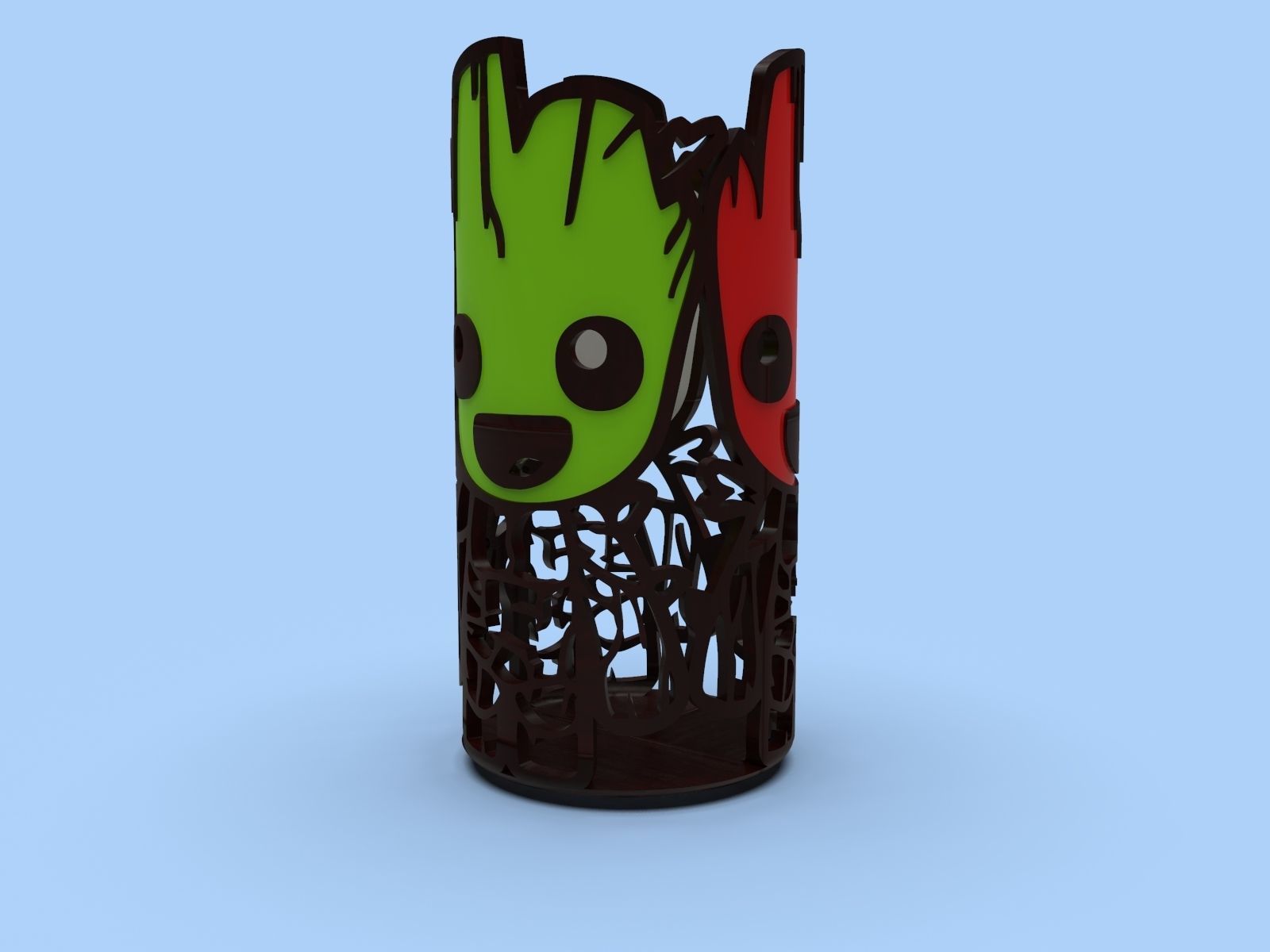 groot stand 3D model | CGTrader