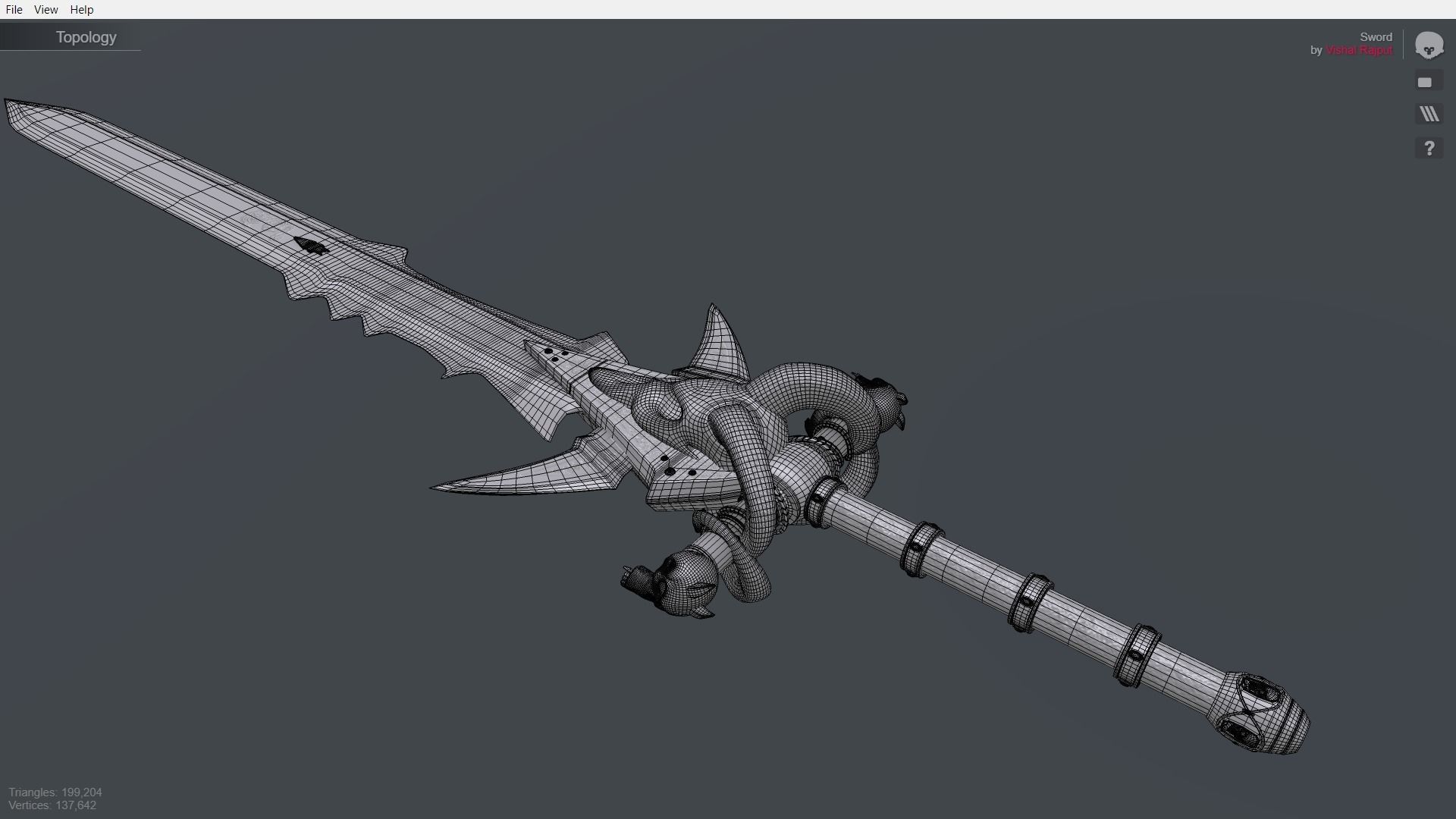 Sword 3D model | CGTrader