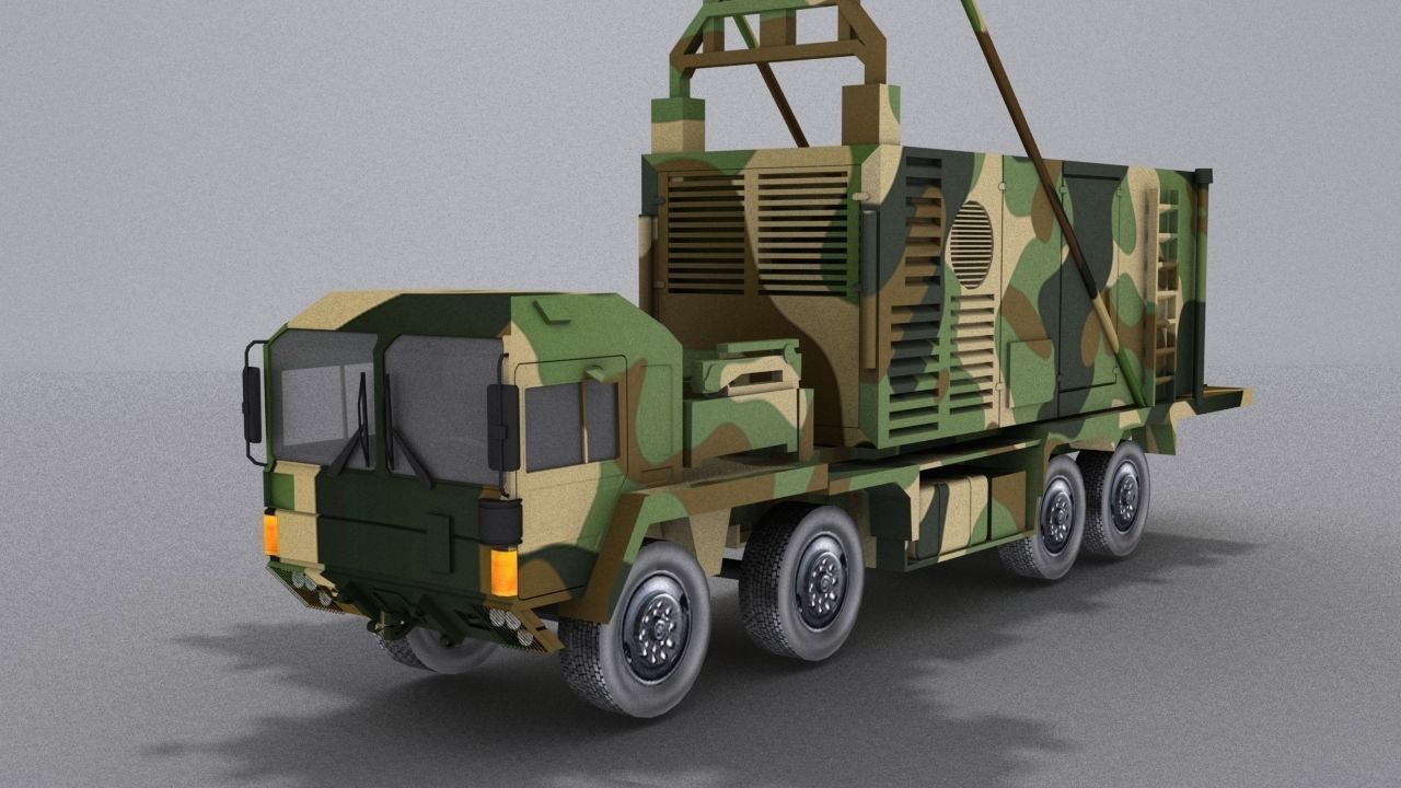 3D model TRML-3D camouflaged military vehicle VR / AR / low-poly | CGTrader