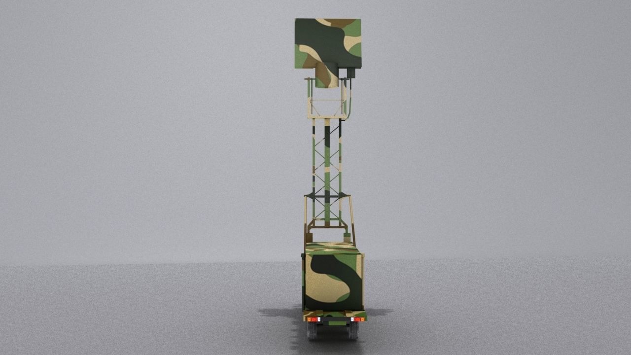 3D model TRML-3D camouflaged military vehicle VR / AR / low-poly | CGTrader