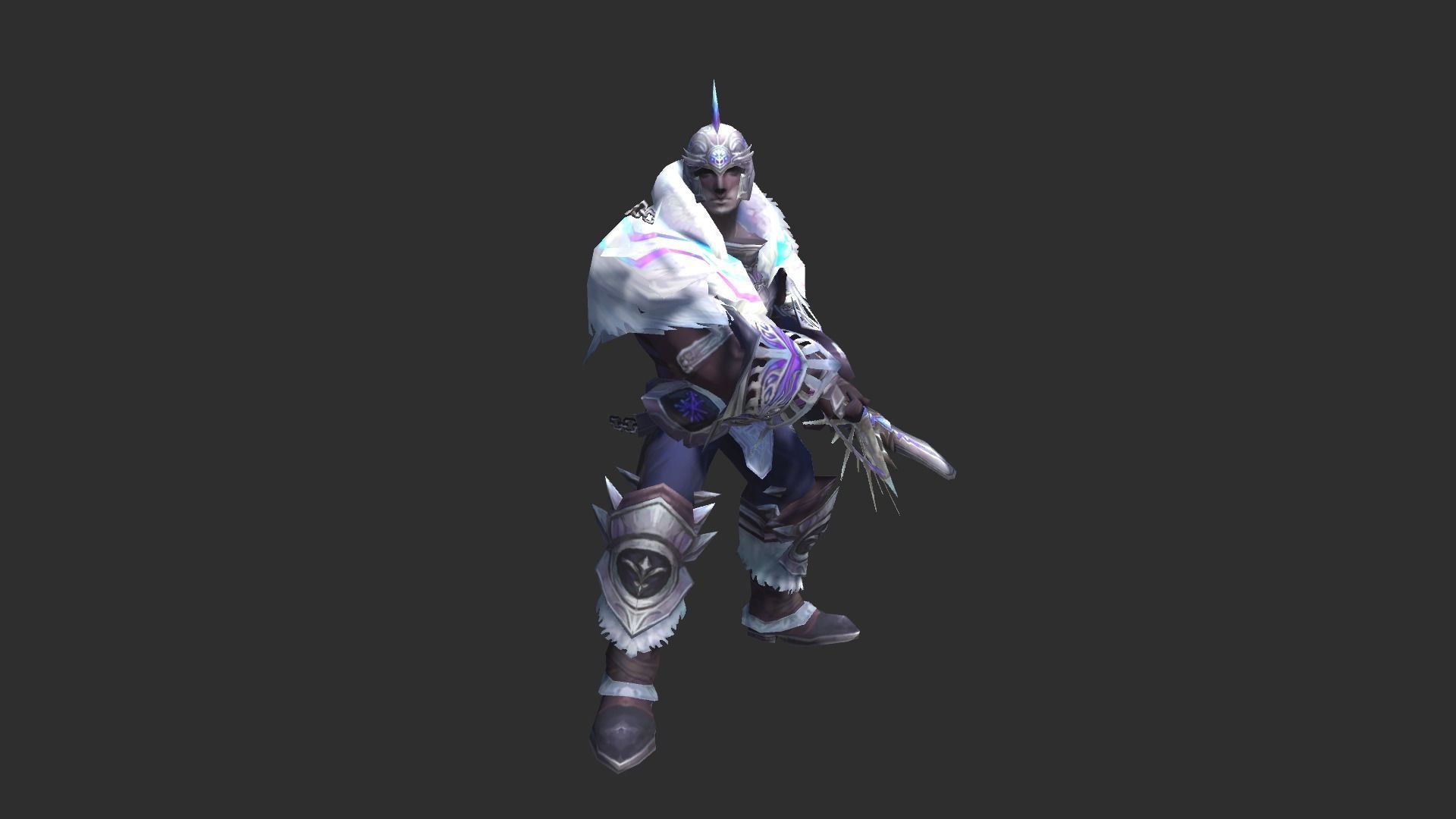 3D model Astral Warrior VR / AR / low-poly | CGTrader