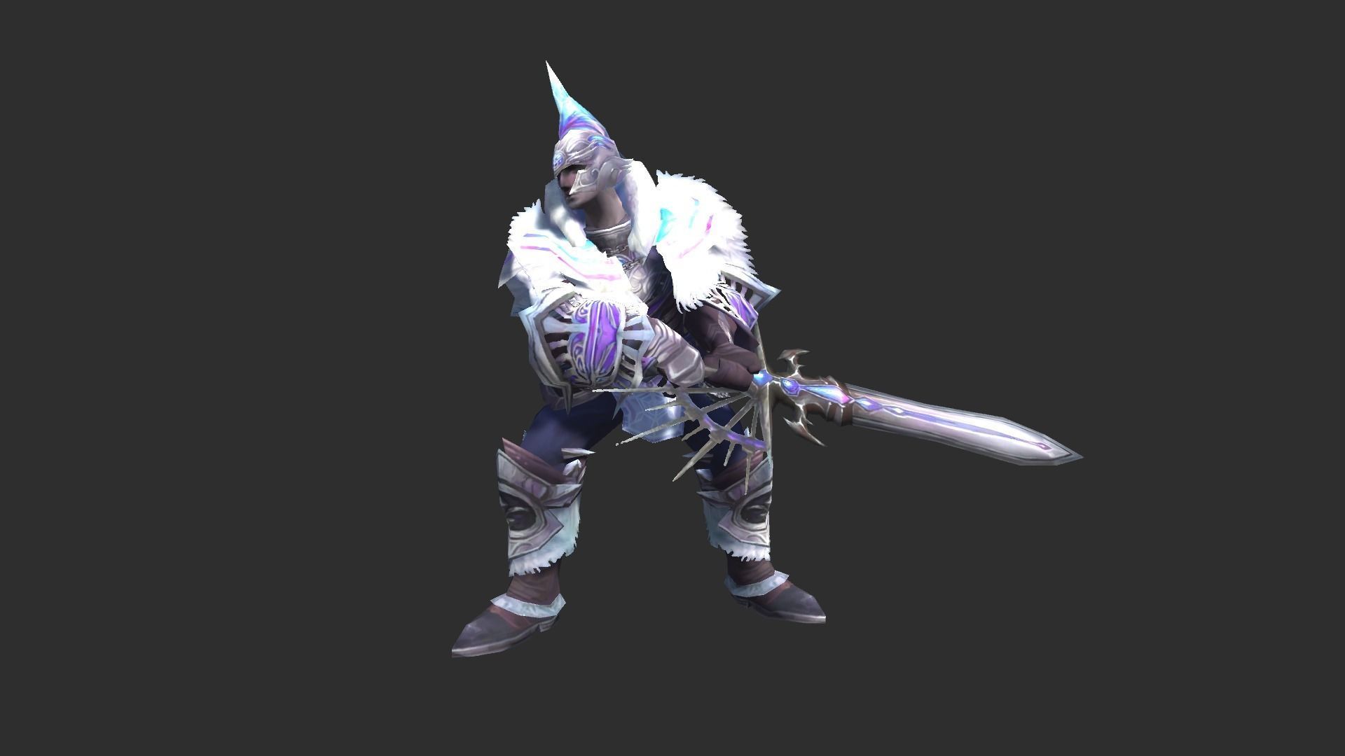 3D model Astral Warrior VR / AR / low-poly | CGTrader