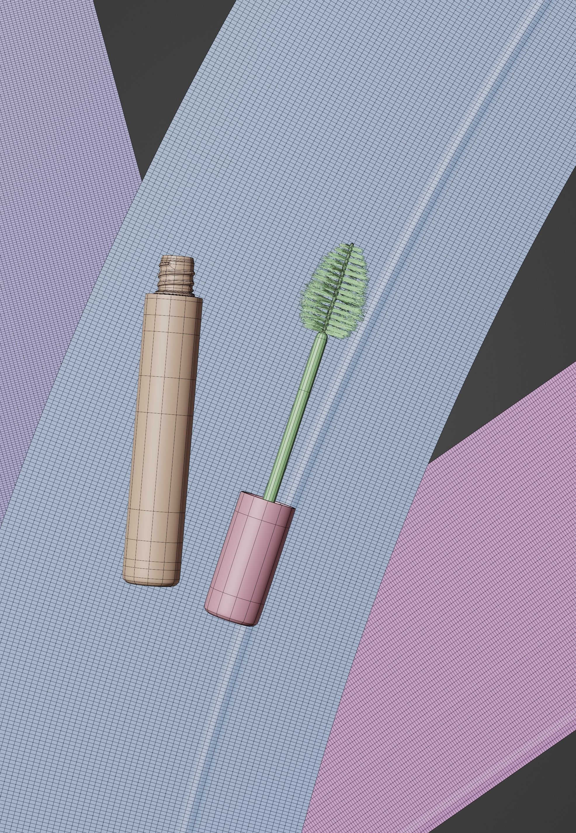 Cosmetics Mascara 3D model | CGTrader
