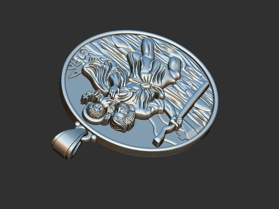 Saint Christopher - Sao Cristovao 3D model 3D printable | CGTrader