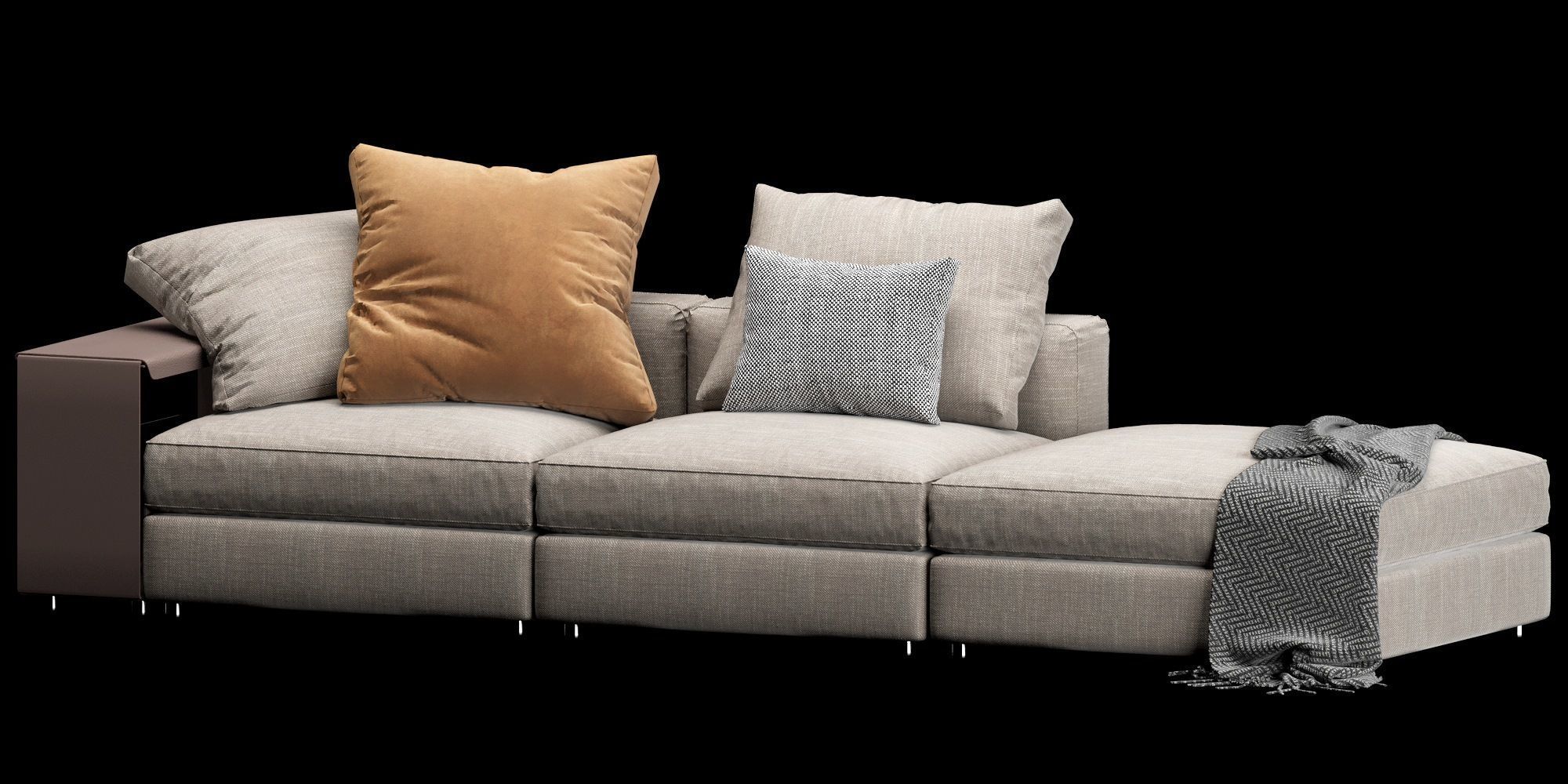 Flexform Harper 3D model | CGTrader