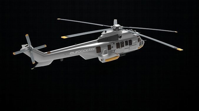 Eurocopter EC725 3D model | CGTrader