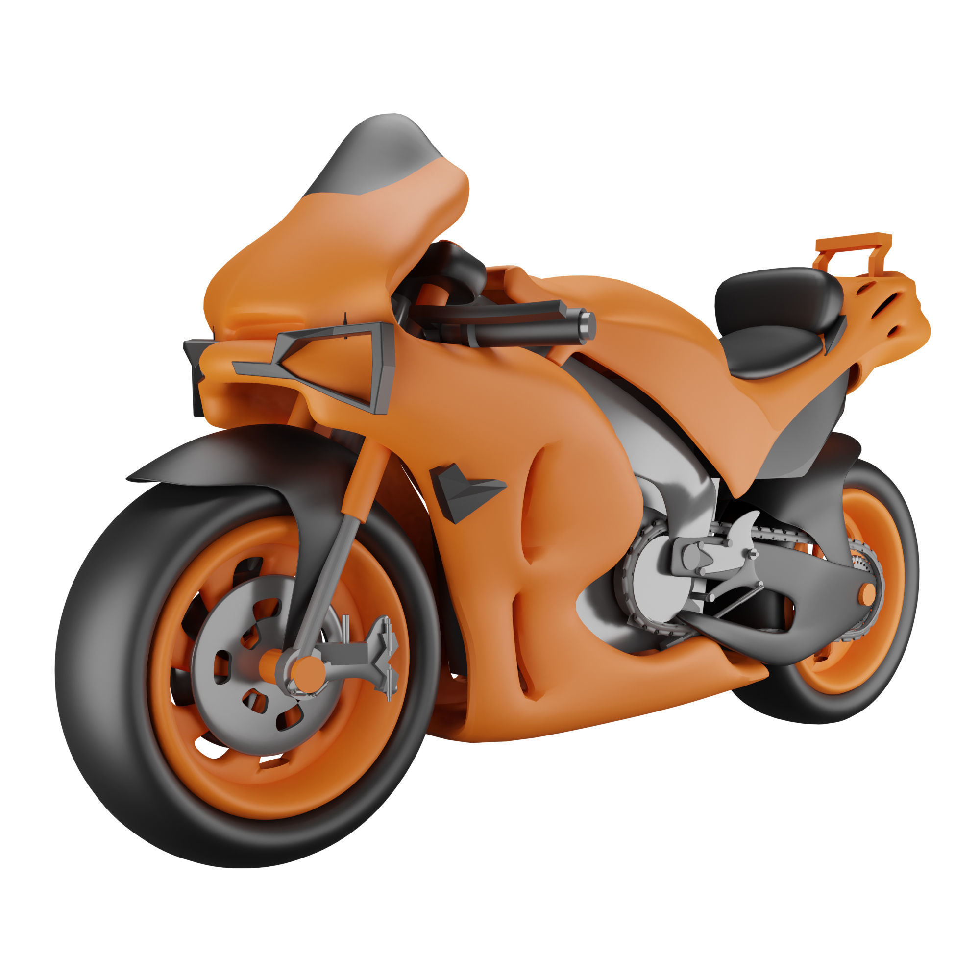 3D model MotoGP Racing VR / AR / low-poly | CGTrader