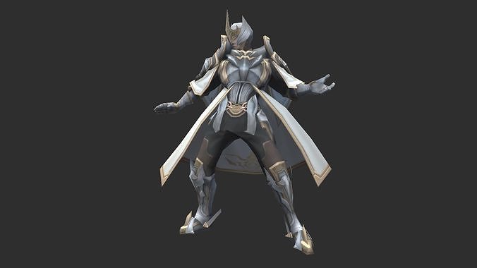 3D model Sacred Knight VR / AR / low-poly | CGTrader