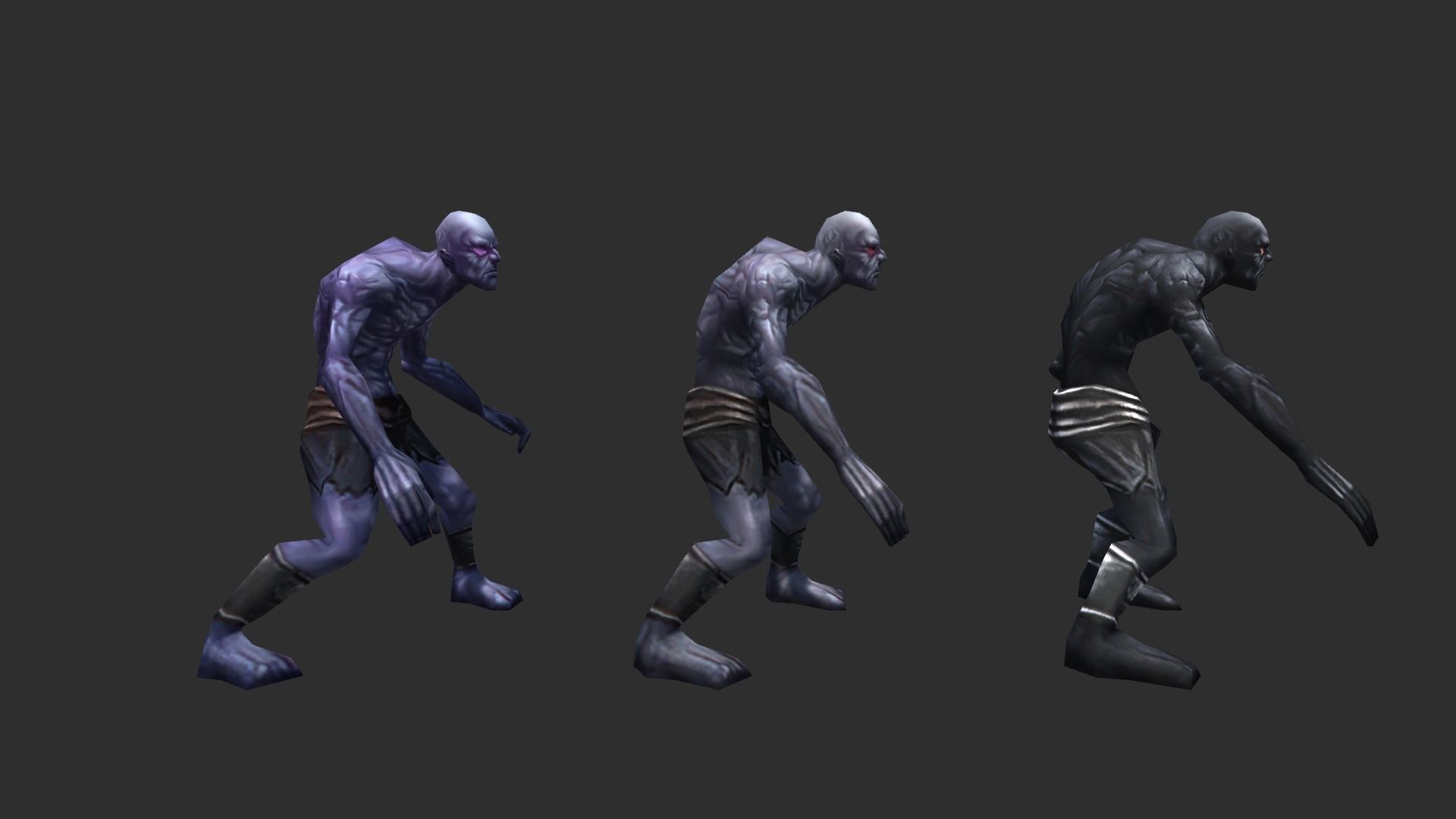 3D model Ghouls VR / AR / low-poly | CGTrader