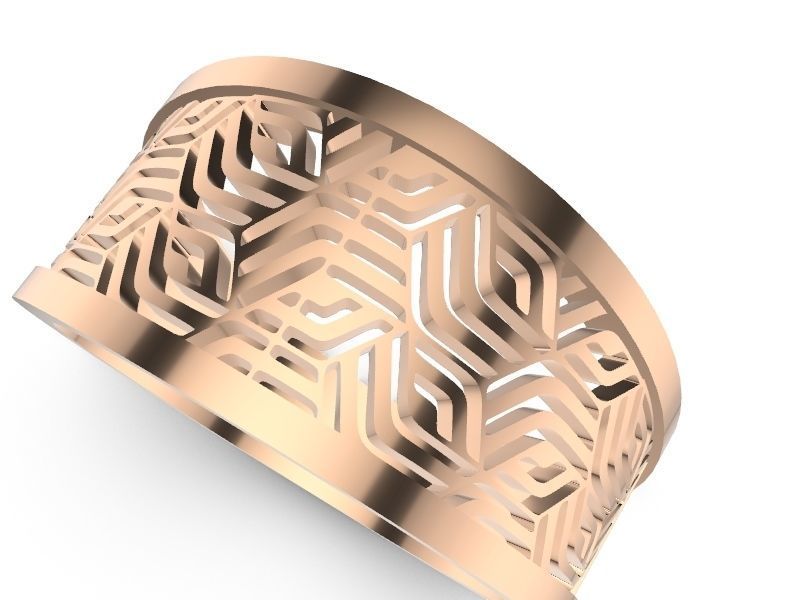 15 CONTEMPORARY JALI RINGS STL VERIFIED 3D model 3D printable | CGTrader