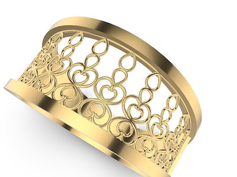 15 CONTEMPORARY JALI RINGS STL VERIFIED 3D model 3D printable | CGTrader