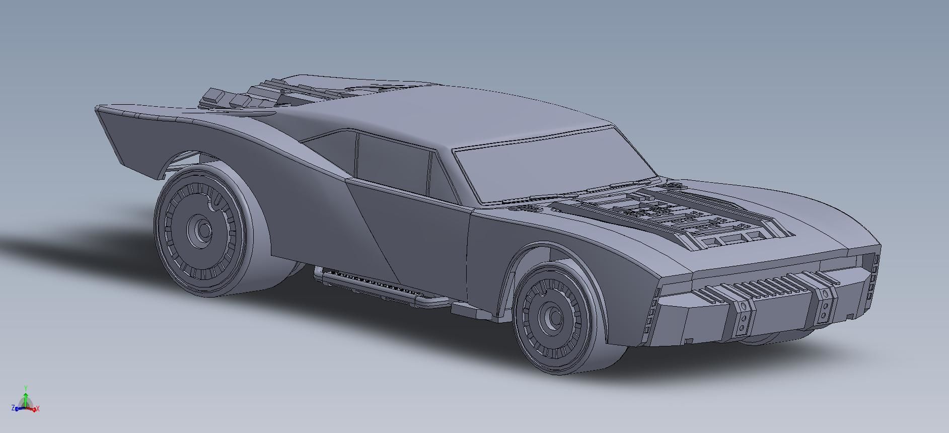Batmobile 2022 stl 3D model | CGTrader