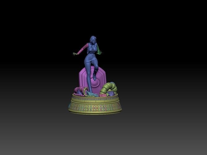 Android 18 3d print files 3D model 3D printable | CGTrader