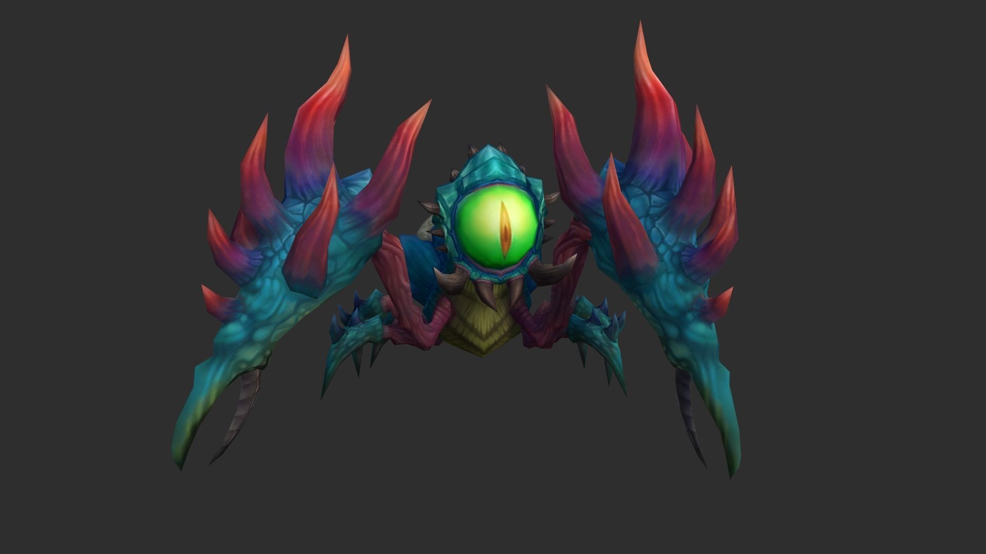 3D model Alien Spiders VR / AR / low-poly | CGTrader