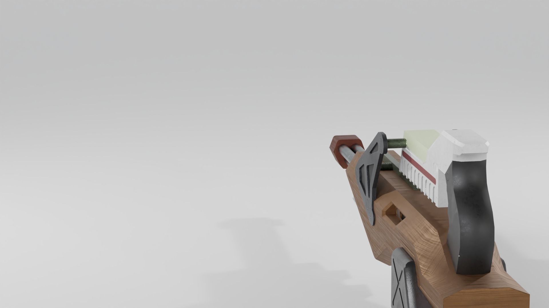 3D model Mini chain gun - Planetside 1 VR / AR / low-poly | CGTrader