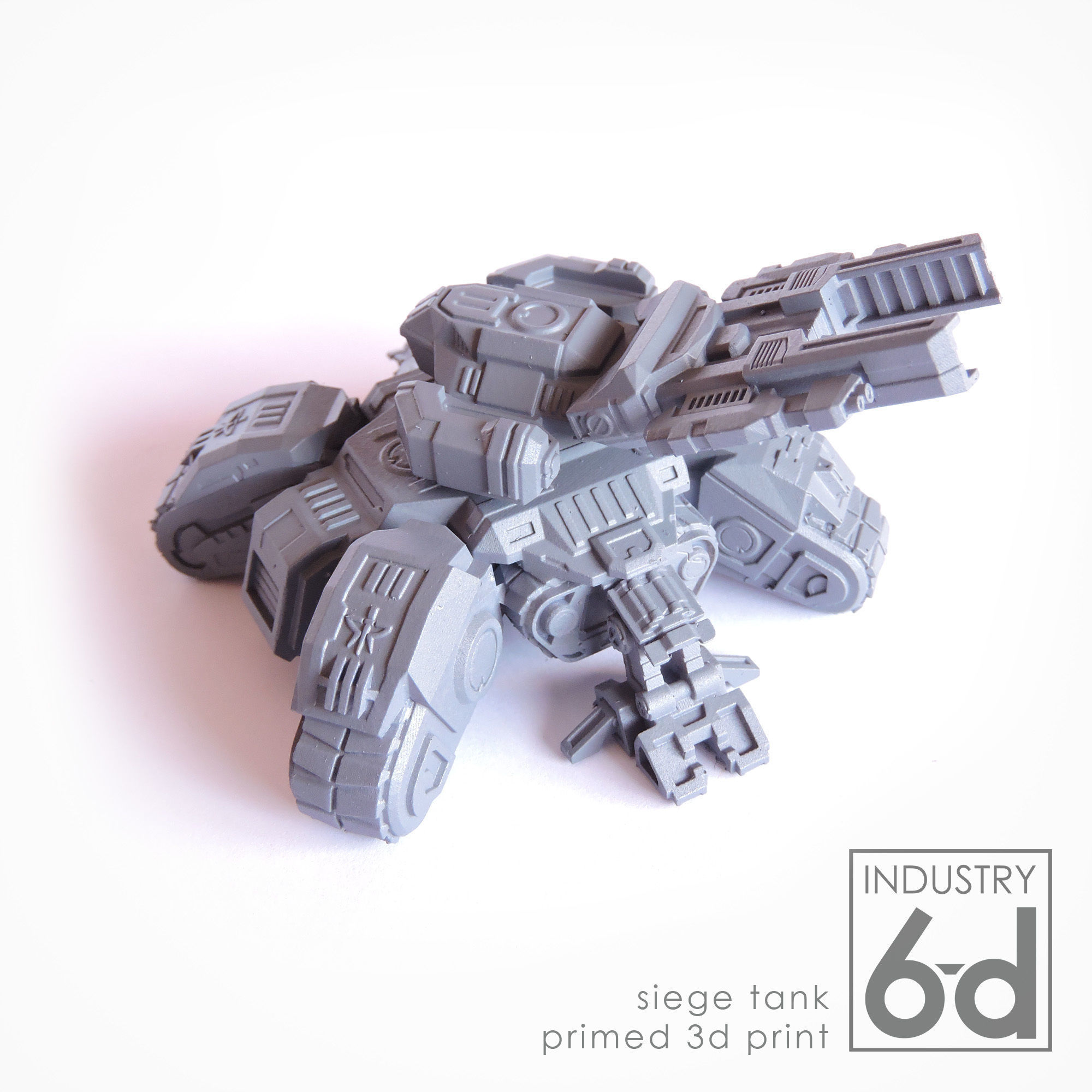 Siege Tank 3D model 3D printable | CGTrader