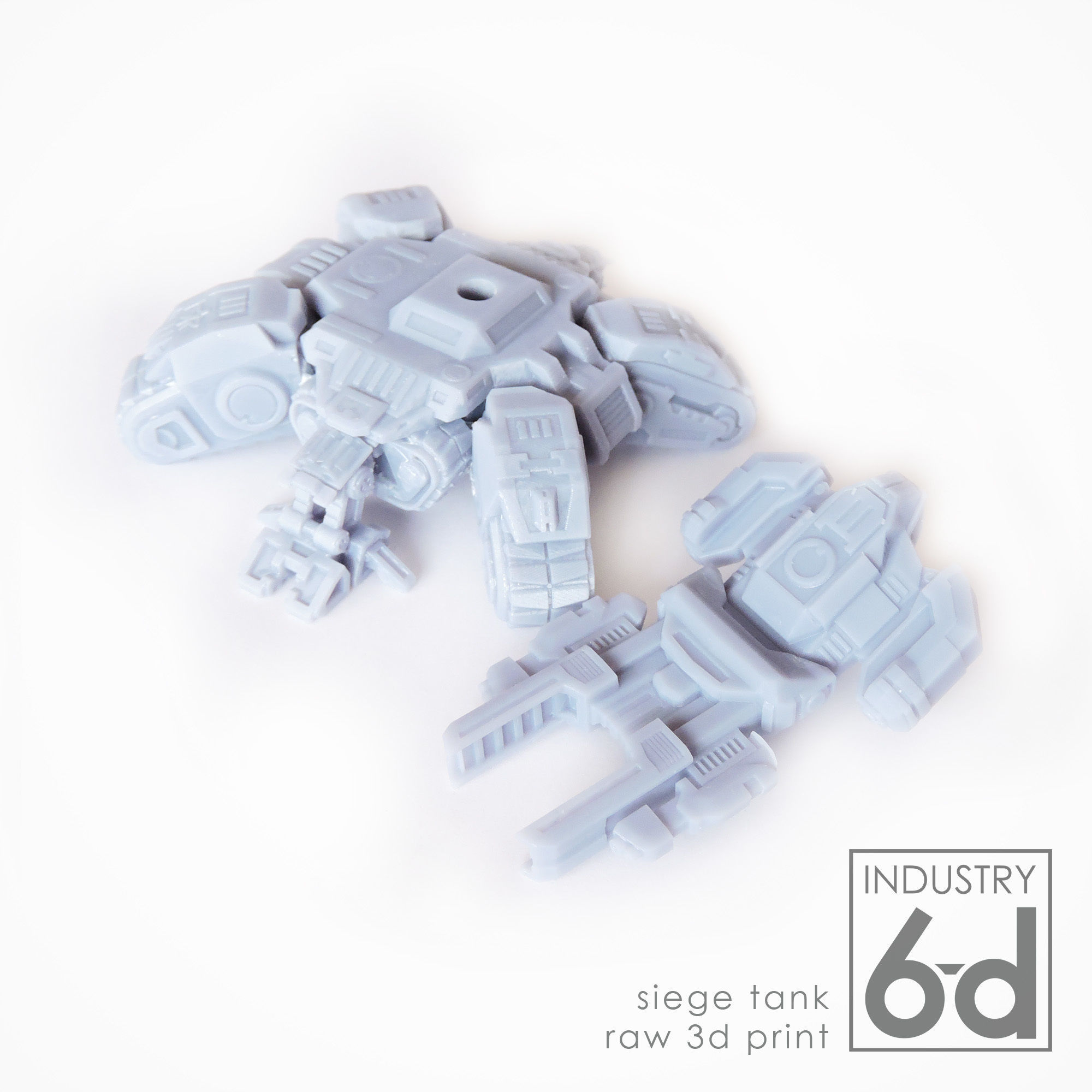 Siege Tank 3D model 3D printable | CGTrader