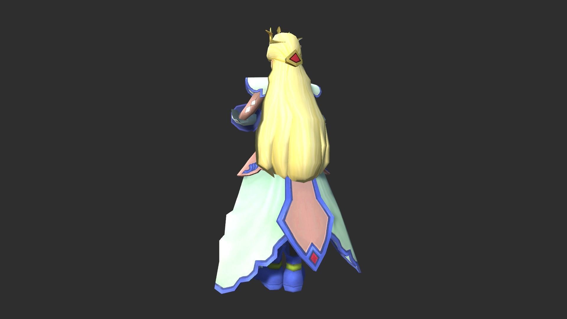 3D model Anime Princess VR / AR / low-poly | CGTrader