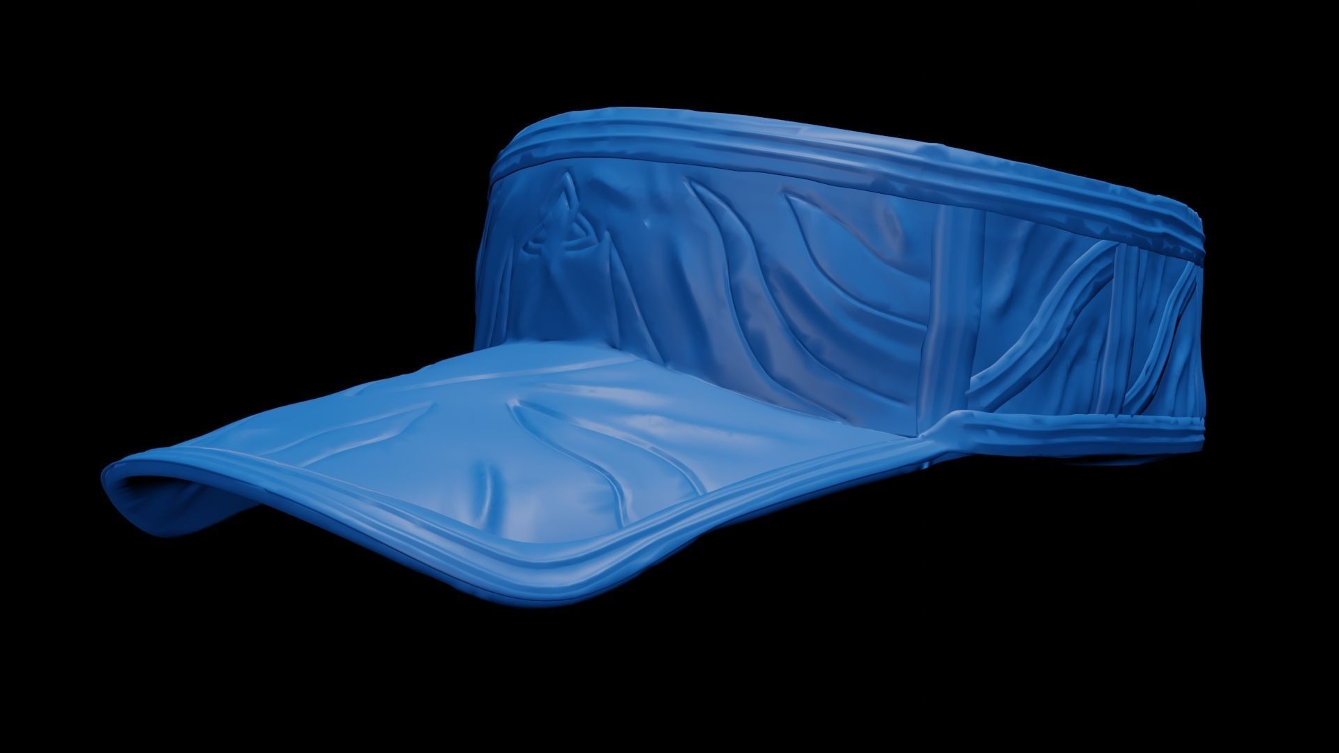 3D model Sun Visor Cap VR / AR / low-poly | CGTrader