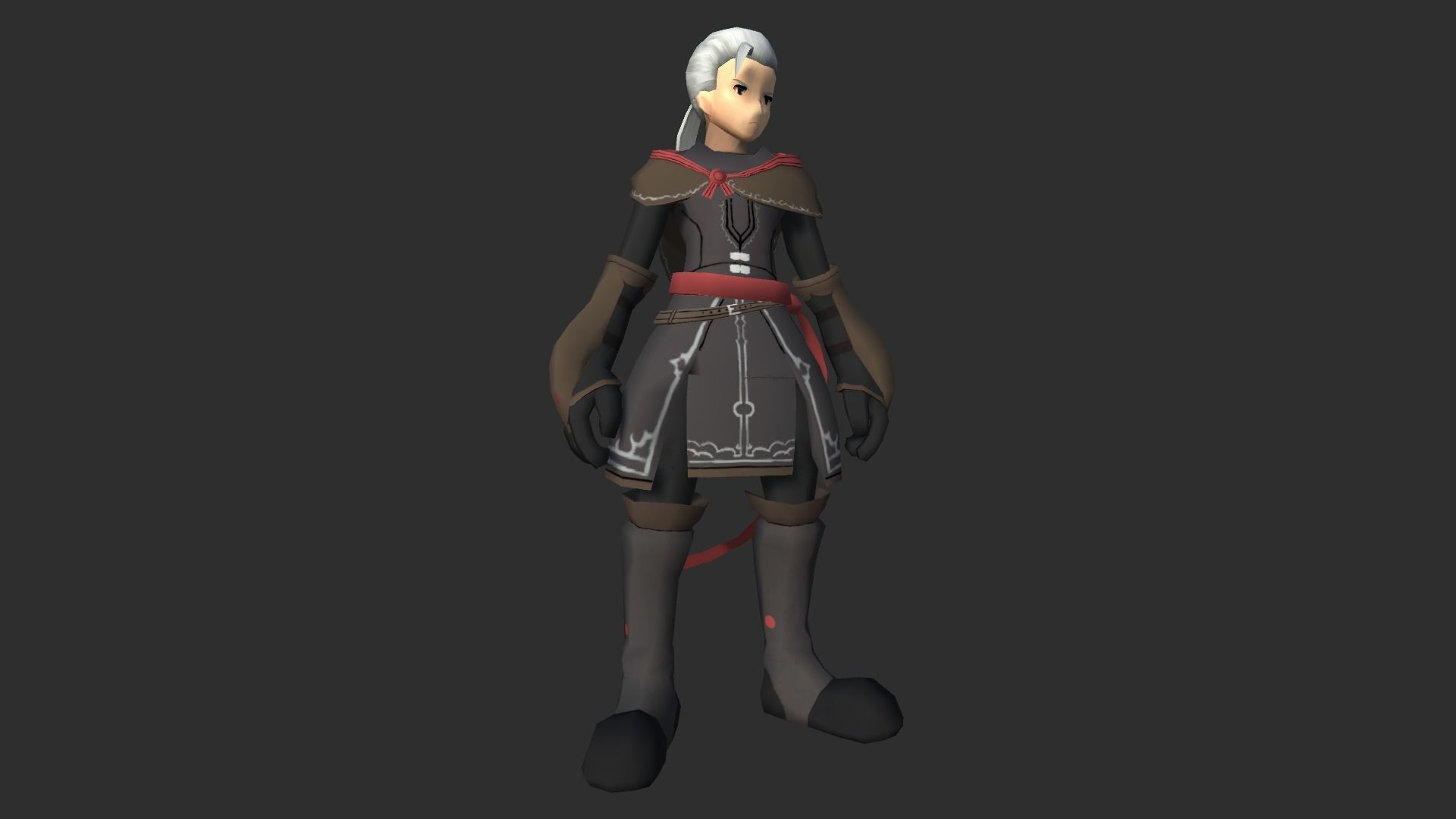 3D model Anime Rogue Male VR / AR / low-poly | CGTrader