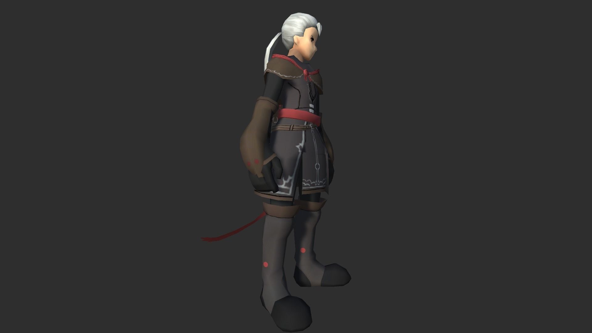 3D model Anime Rogue Male VR / AR / low-poly | CGTrader