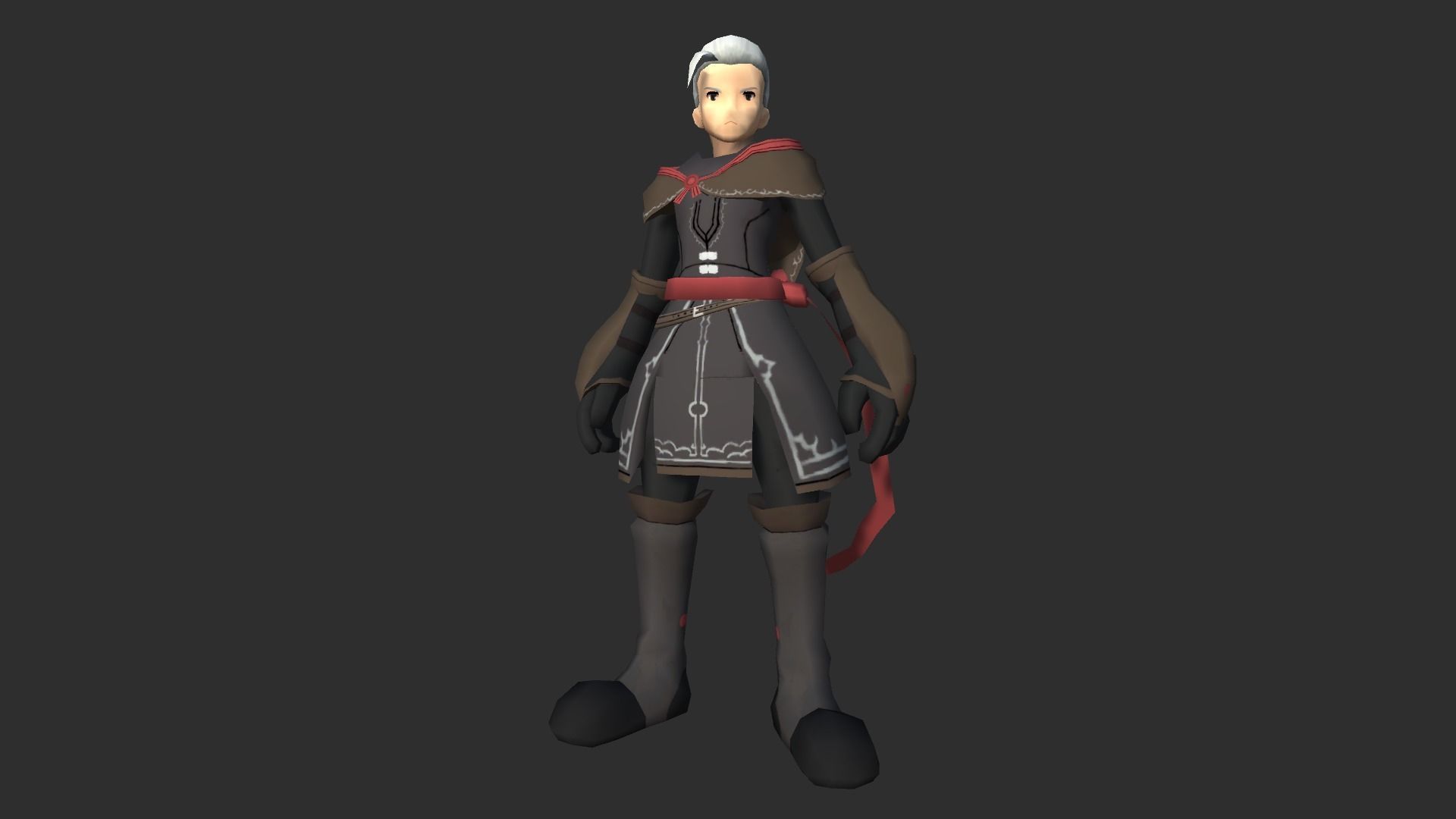 3D model Anime Rogue Male VR / AR / low-poly | CGTrader