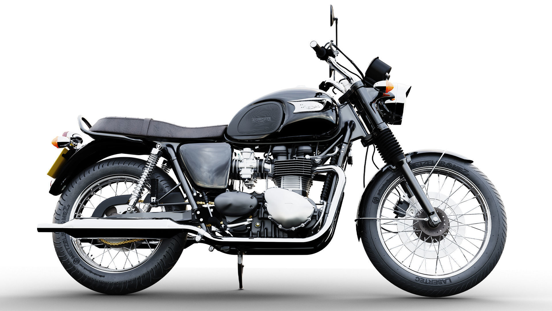 Triumph Bonneville 3D model | CGTrader