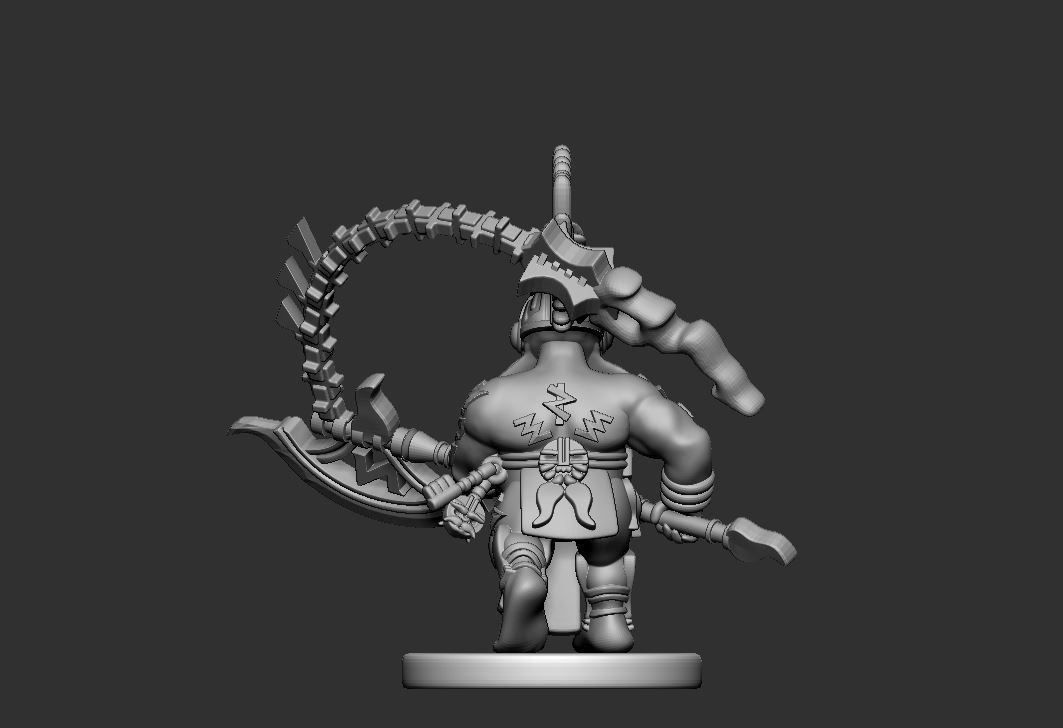 Dwarf Fyreslayers 3D model 3D printable | CGTrader