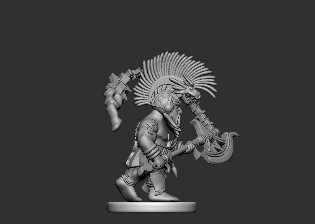 Dwarf Fyreslayers 3D model 3D printable | CGTrader