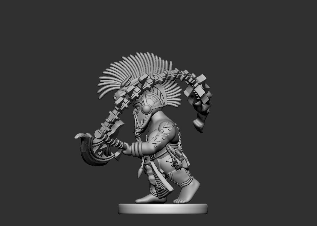 Dwarf Fyreslayers 3D model 3D printable | CGTrader