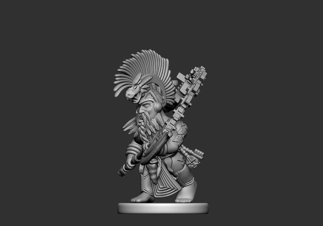 Dwarf Fyreslayers 3D model 3D printable | CGTrader