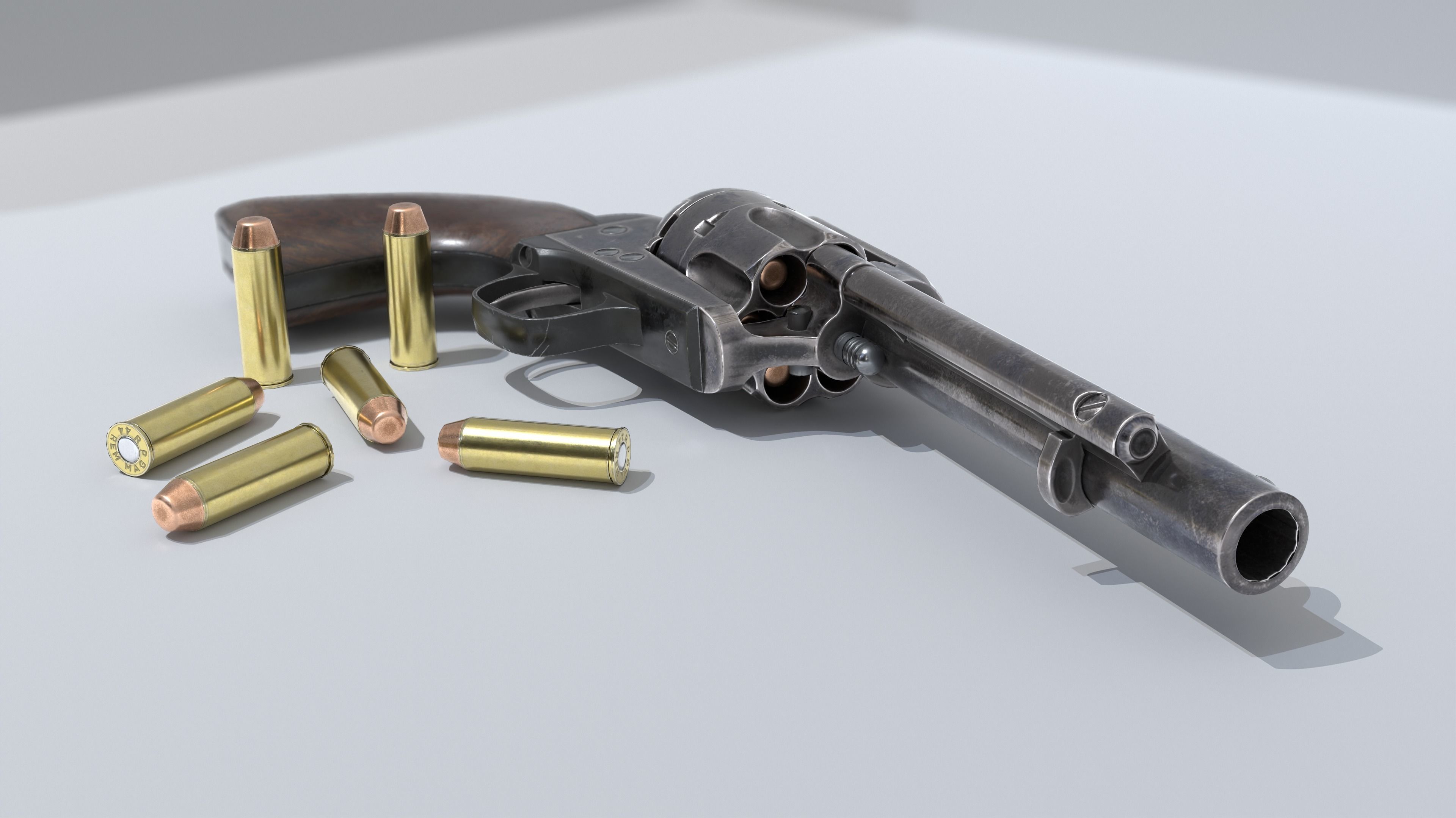 Colt Single Action Army 3D model | CGTrader