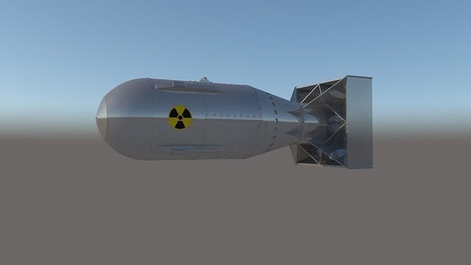 Atom bomb free 3D model | CGTrader