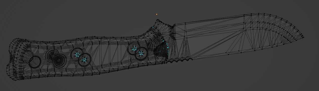 3D model Fieldcraft Knife VR / AR / low-poly | CGTrader