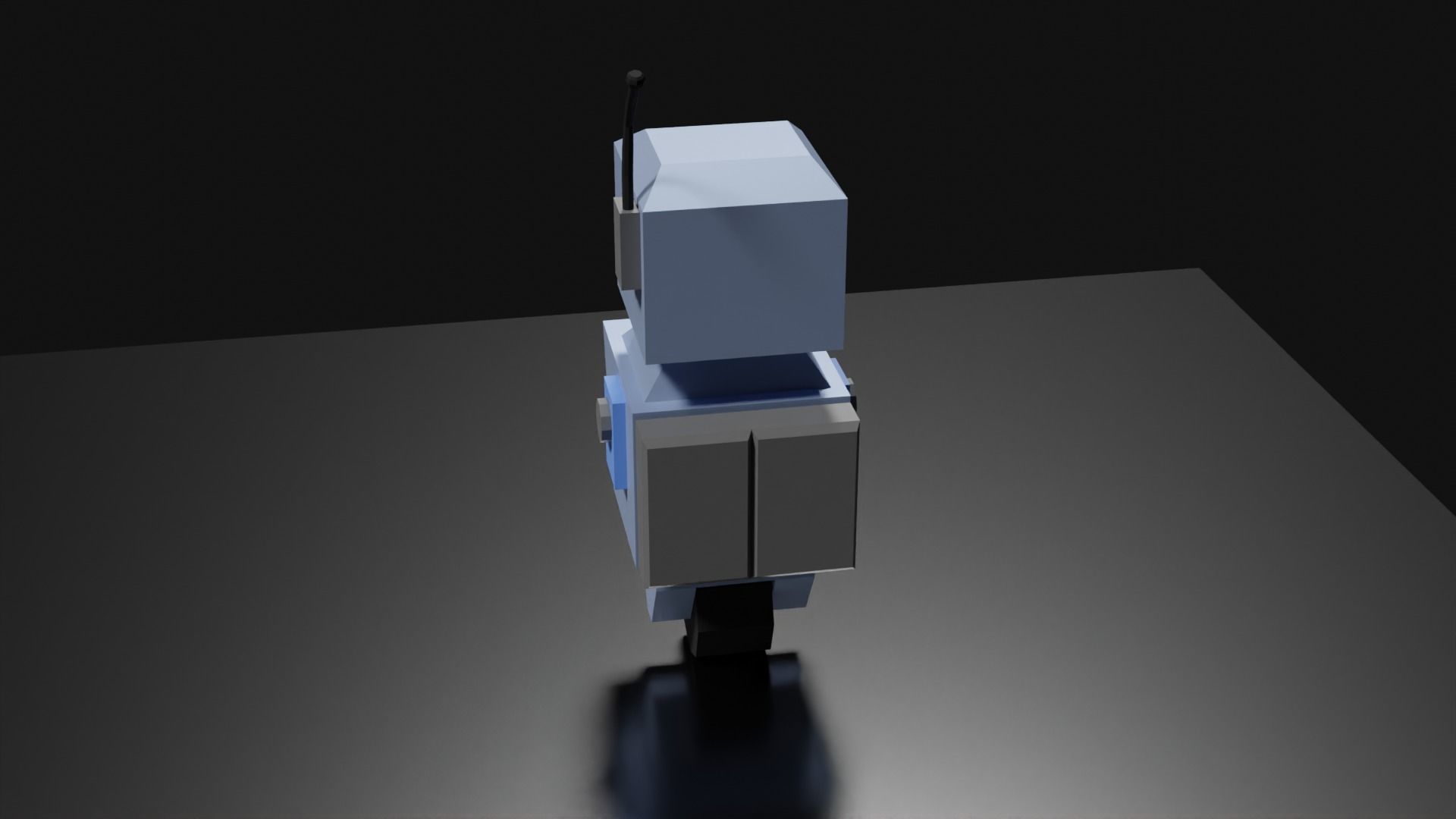 3D model Lowpoly Supporter Robot VR / AR / low-poly | CGTrader