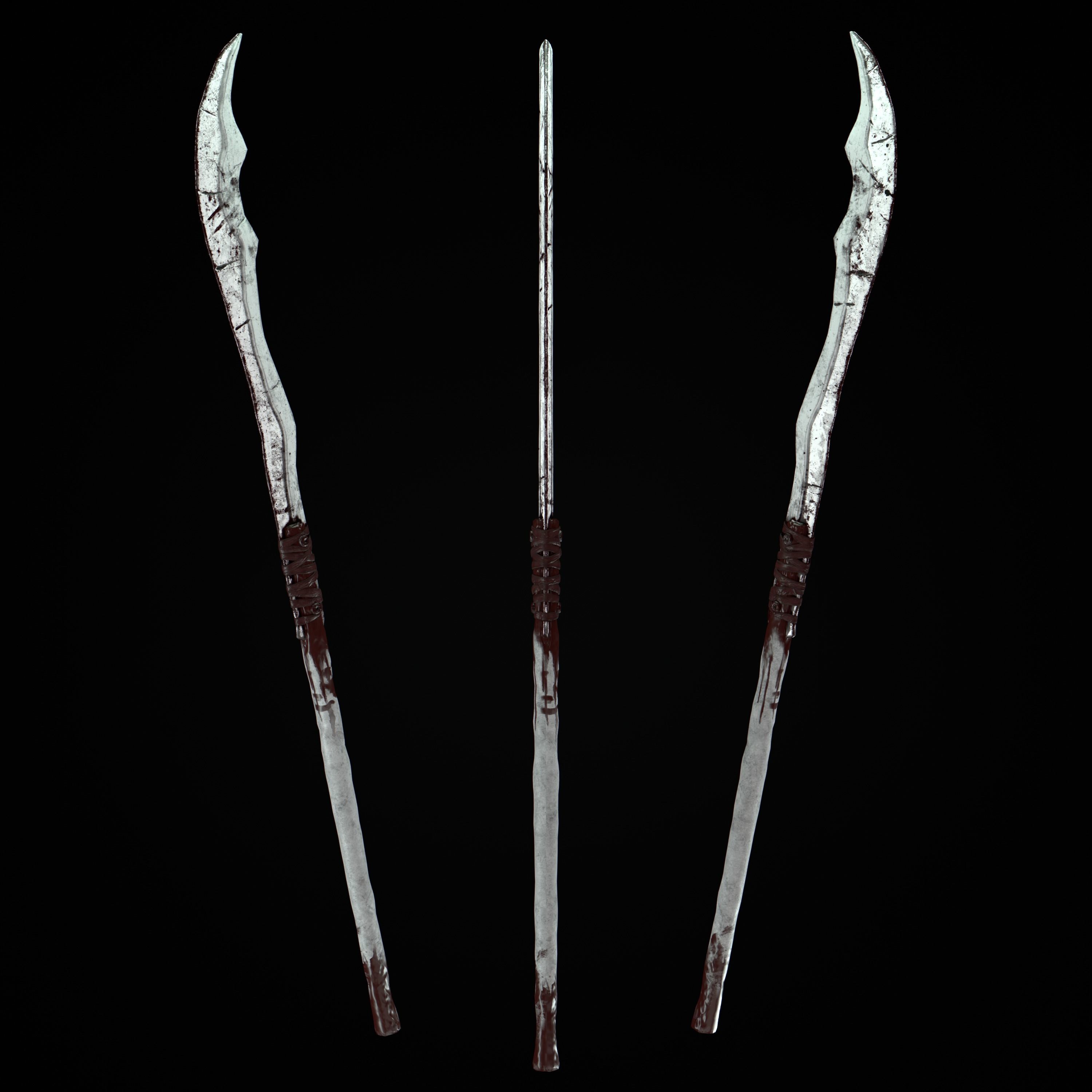3D model Long Sword Mark III VR / AR / low-poly | CGTrader