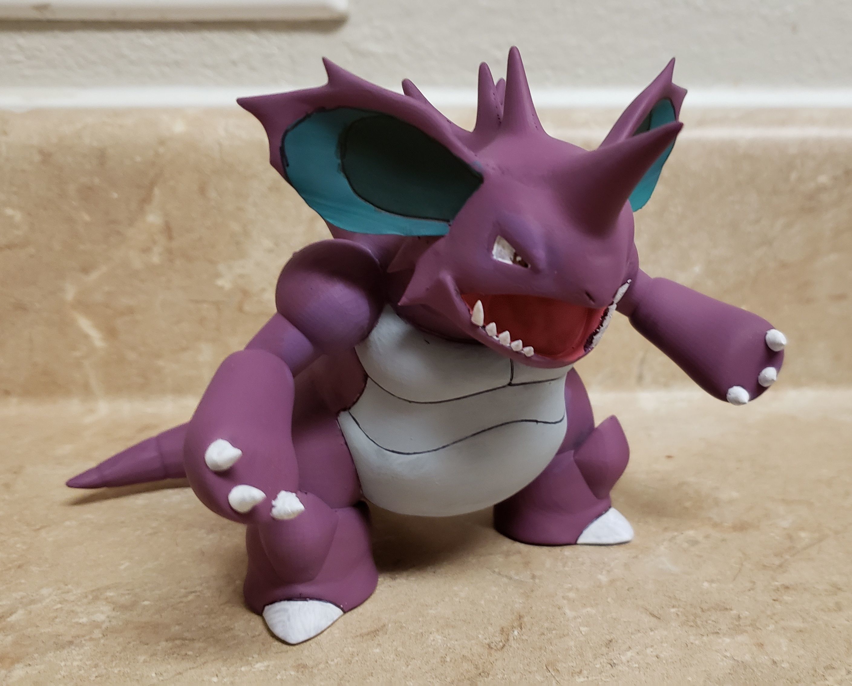 POKEMON 34 - NIDOKING 3D model 3D printable | CGTrader