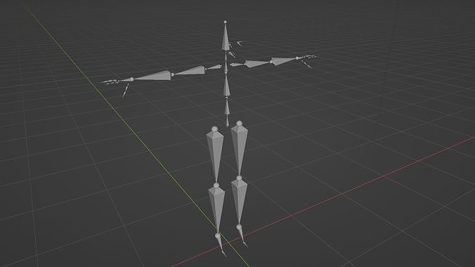 Humanoid Armature 3D model | CGTrader