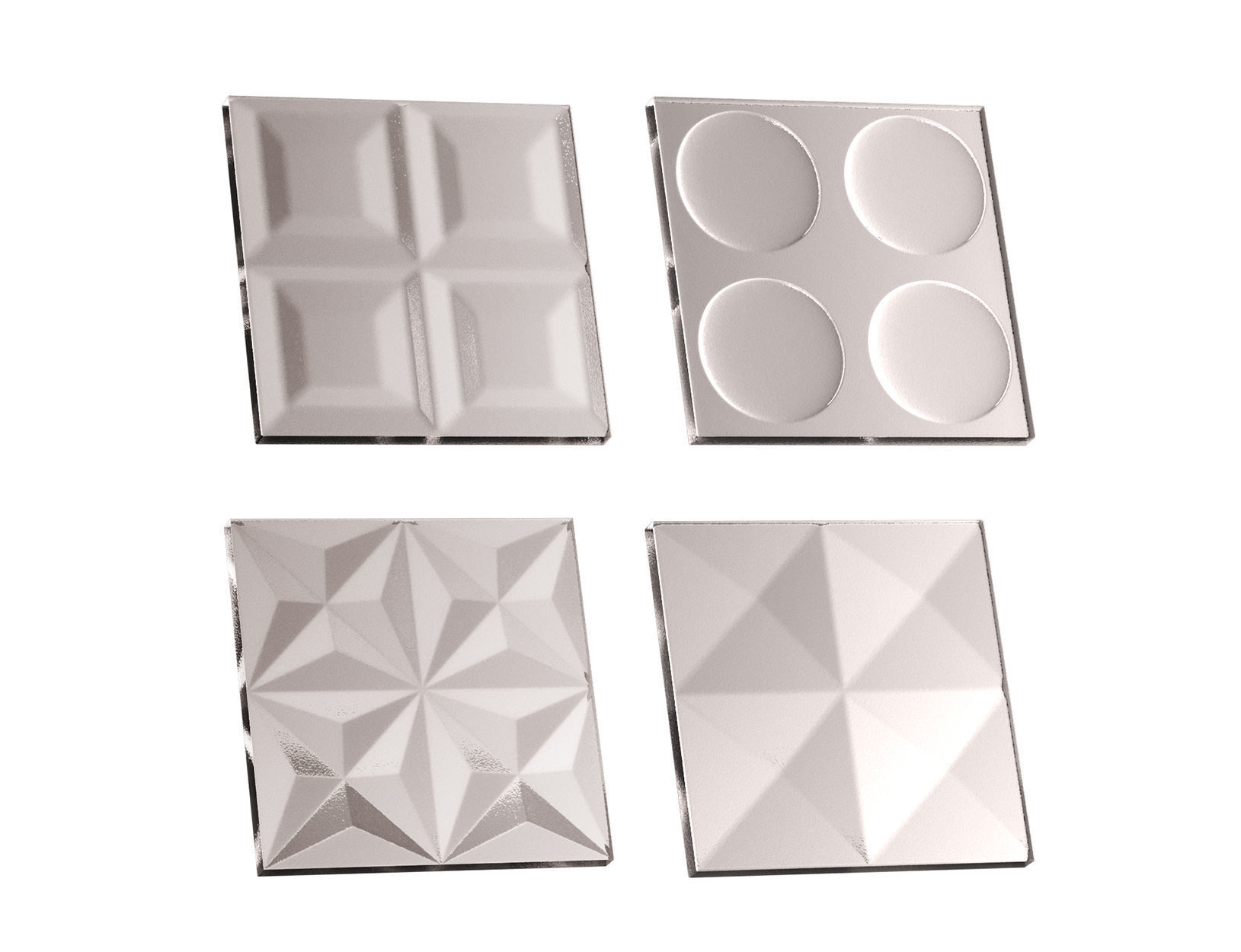 Texture Fluted Glass Set 02 VR / AR / low-poly | CGTrader