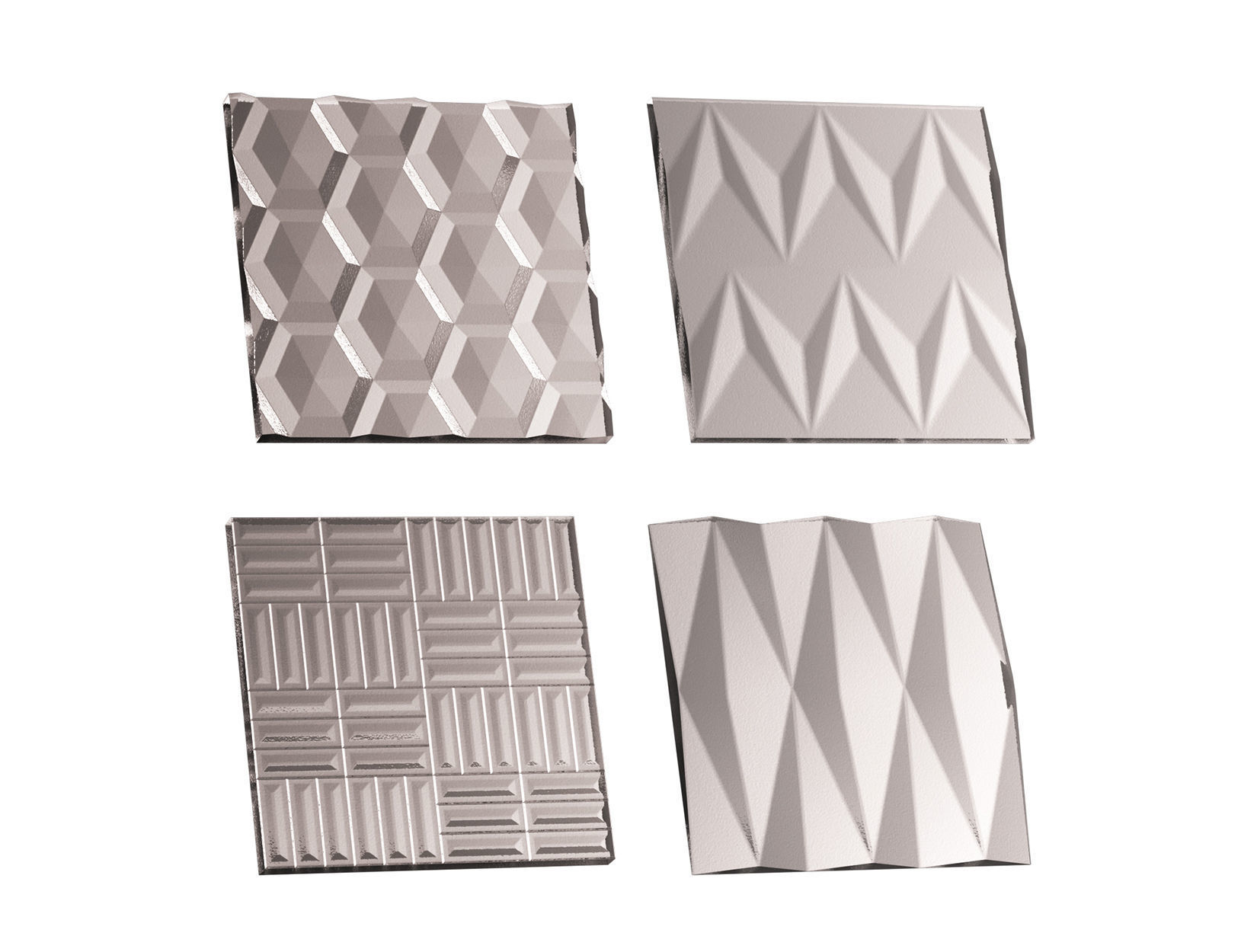 Texture Fluted Glass Set 05 VR / AR / low-poly | CGTrader