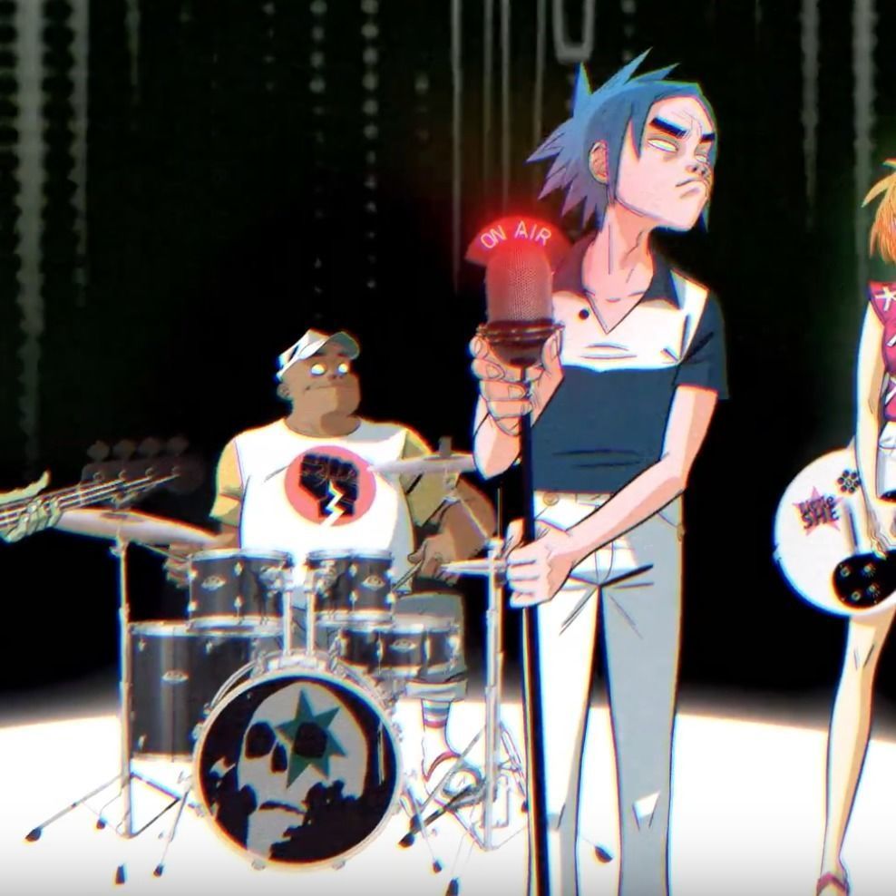 Gorillaz 2d Tranz video 3D model 3D printable | CGTrader