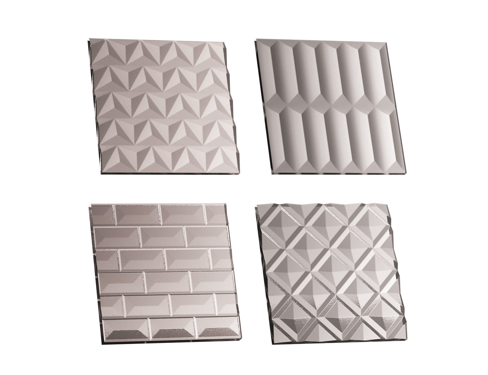 Texture Fluted Glass Set 06 VR / AR / low-poly | CGTrader