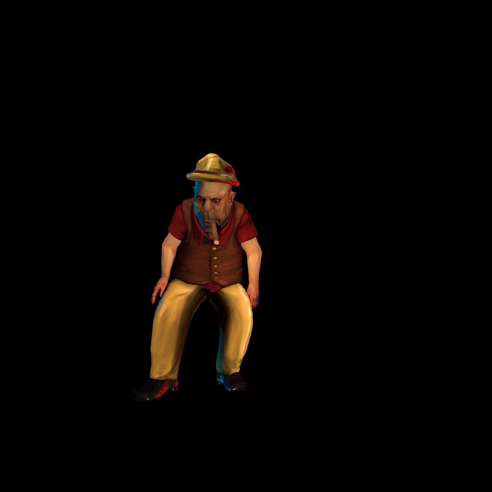 Brando Boss 3D model | CGTrader