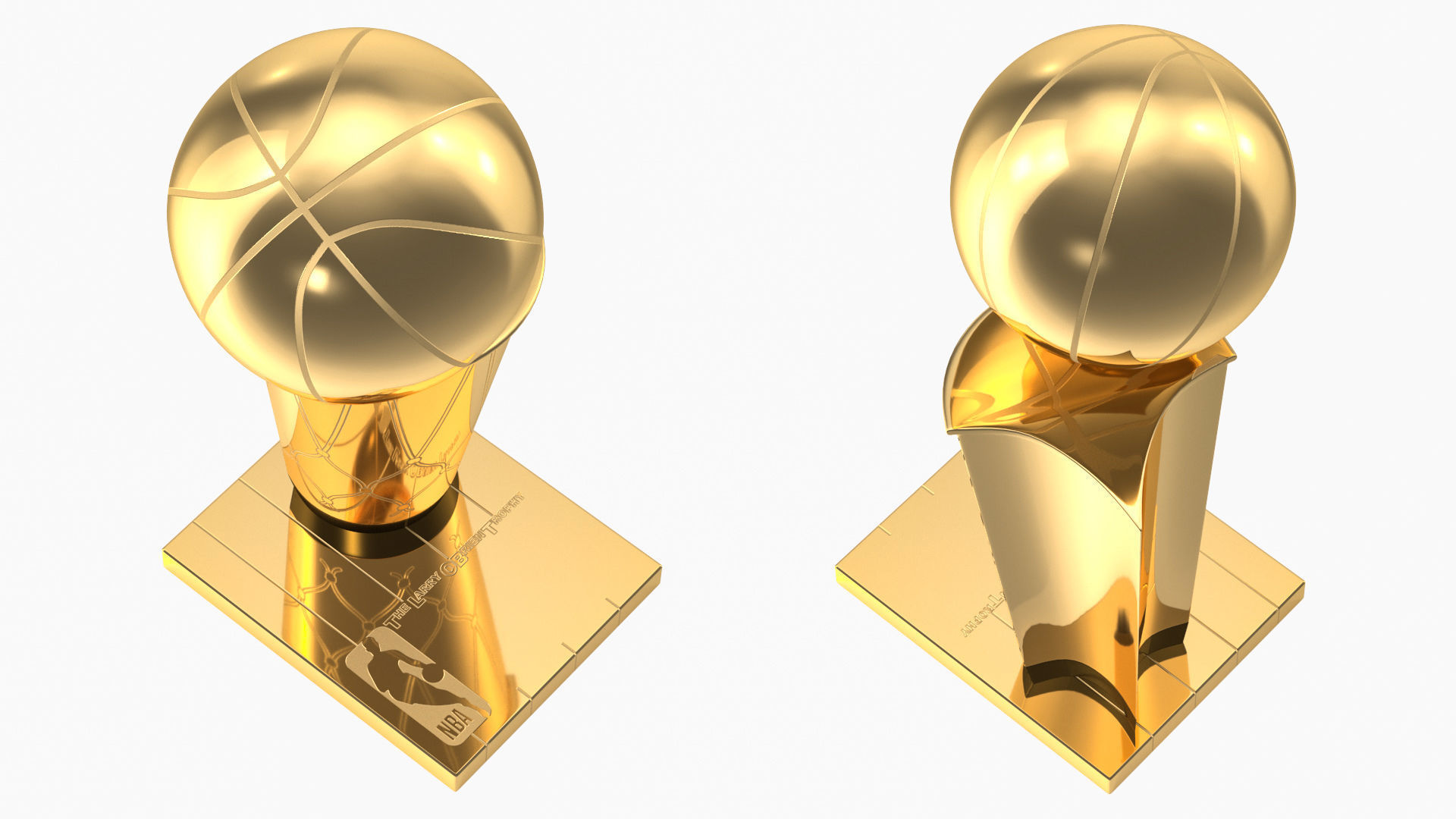 Larry OBrien NBA Championship Trophy 3D model | CGTrader