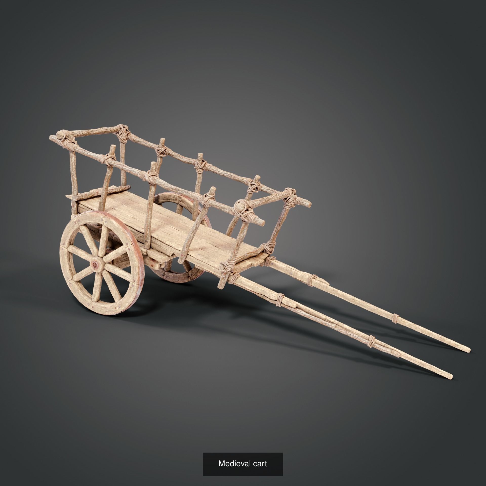 3D Model Collection Medieval market props VR / AR / low-poly | CGTrader