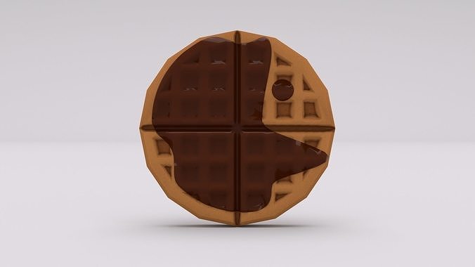 3D model Waffle VR / AR / low-poly | CGTrader